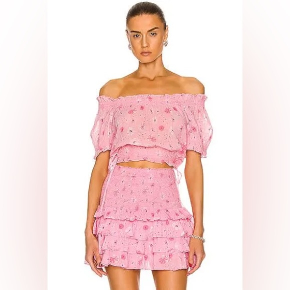 Loveshackfancy Rosalinda Set, Skirt Size: Petite, Top… - Gem